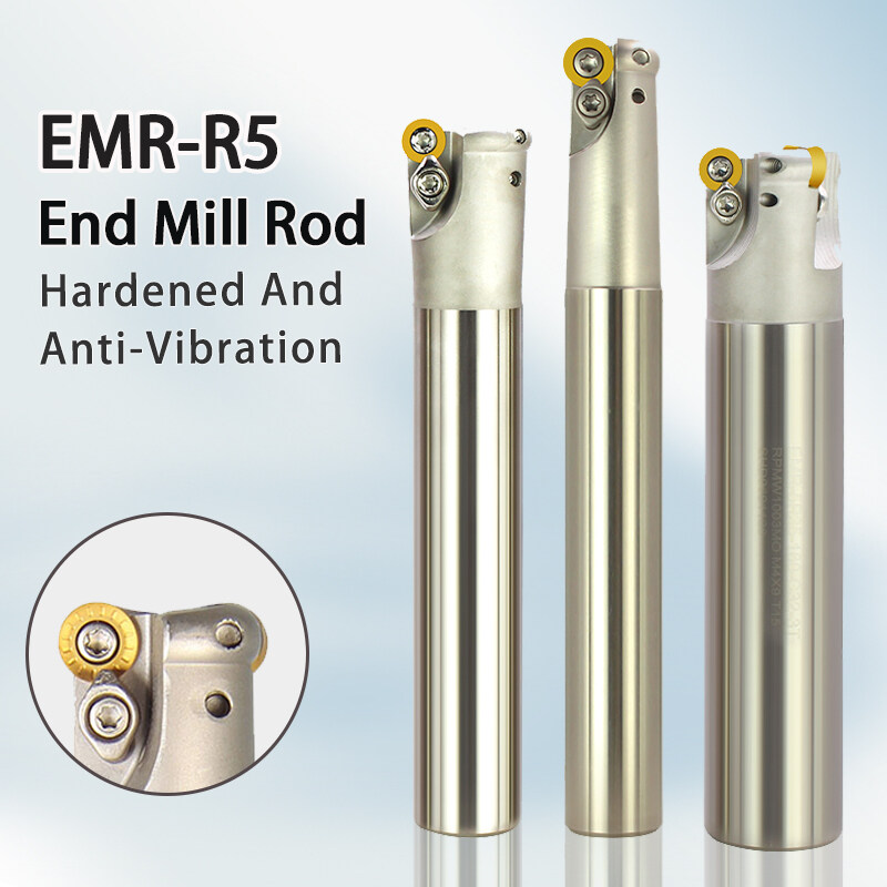 YI CHANG CNC End Mill Holder Round Nose Bull EMR Milling Cutter Tool ...