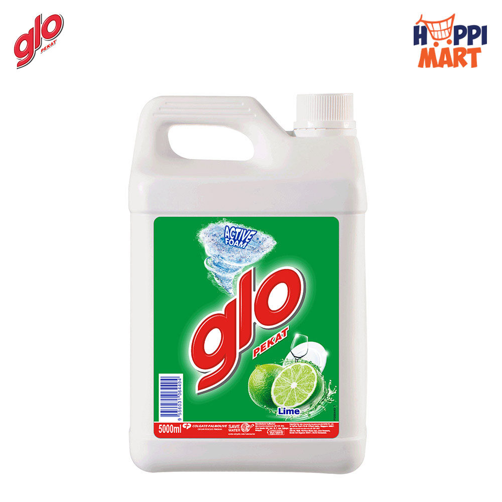 Glo Active Foam Lime Dishwashing Liquid 5L - 1106449 | Lazada