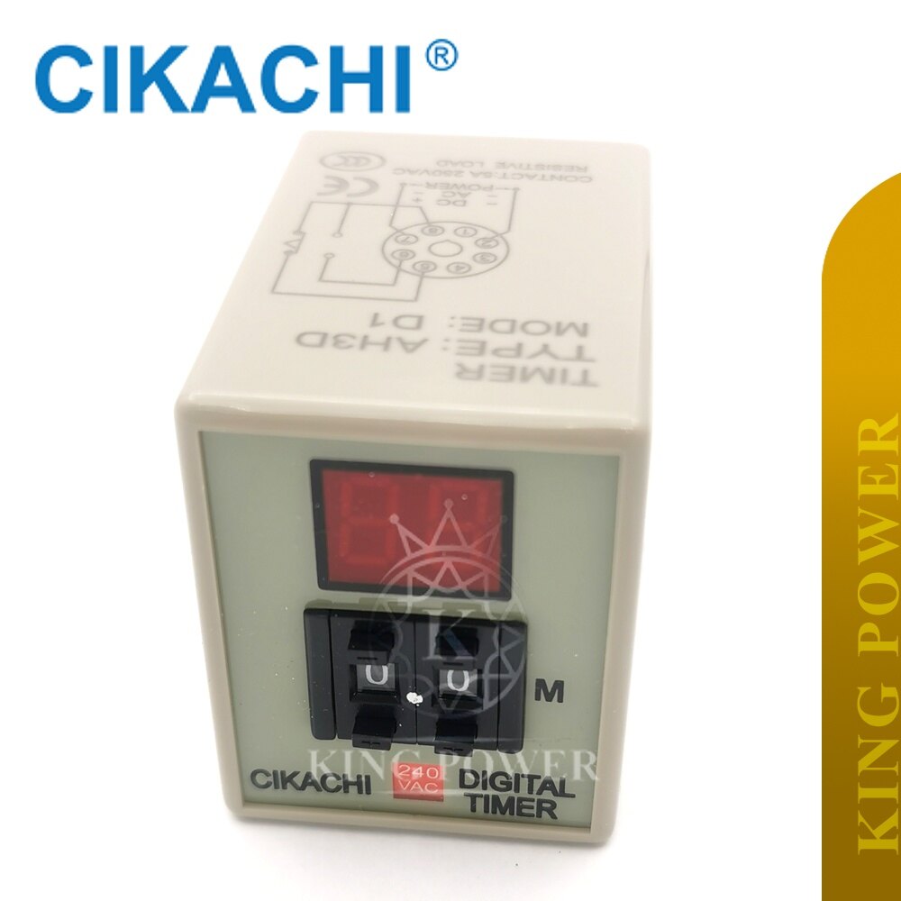 CKC AH3D-D1 DIGITAL TIMER 240VAC 99M | Lazada
