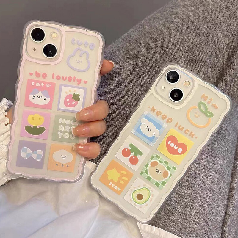 Cartoon Soft Case Compatible for IPhone 14 13 12 Pro Max 11 XS XR X 8 7 6S Plus Phone Casing ...