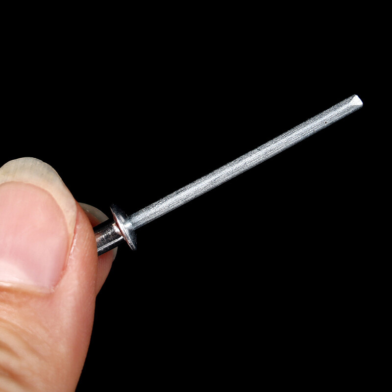 newdv2 100Pcs Round Head Aluminium Mushroon Head Break Mandrel Blind ...