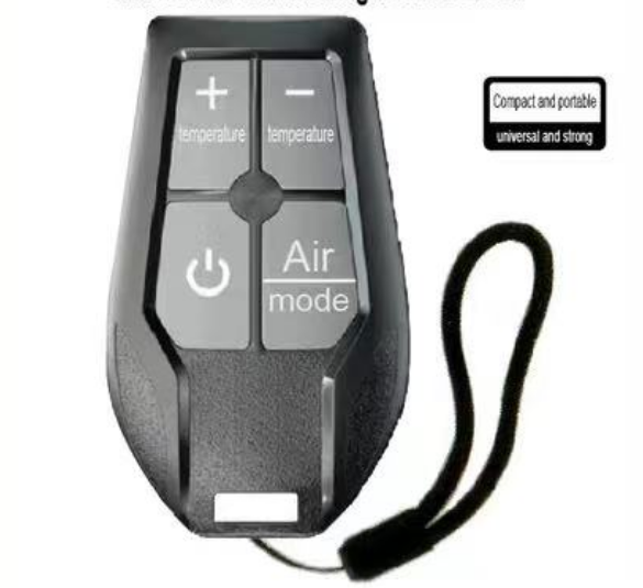 No Setup Universal Air Conditioner Remote Control Battery Powered Mini ...