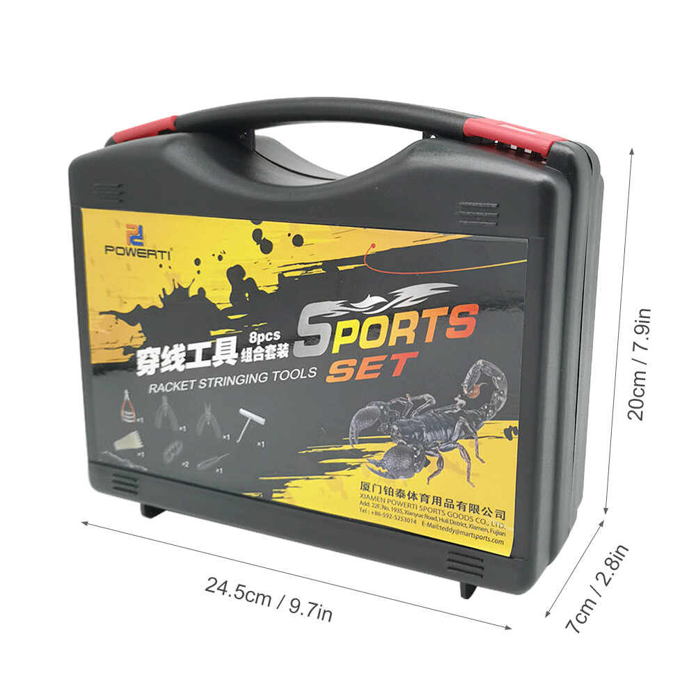 Badminton Racket Stringing Combo Tools with Starting Clamp Stringing ...