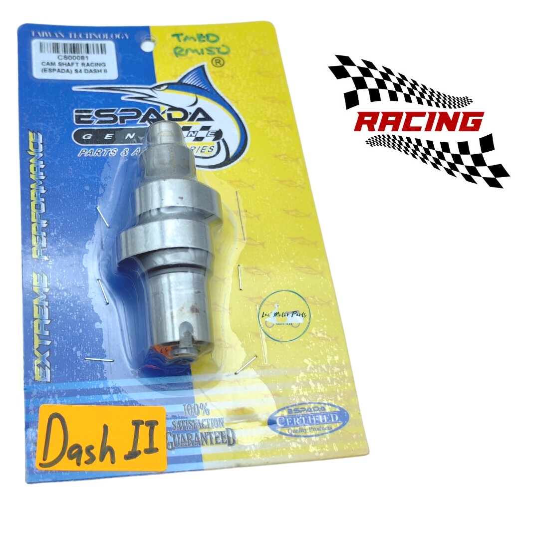 ESPADA RACING CAMSHAFT S4 RACING CAM SHAFT S4 HONDA DASH 110 V2 DASH 2 ...