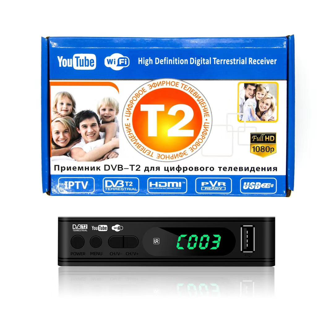 DVB-T2 Decoder Wifi Youtube Version DVB T2 MY TV Decoder | Lazada