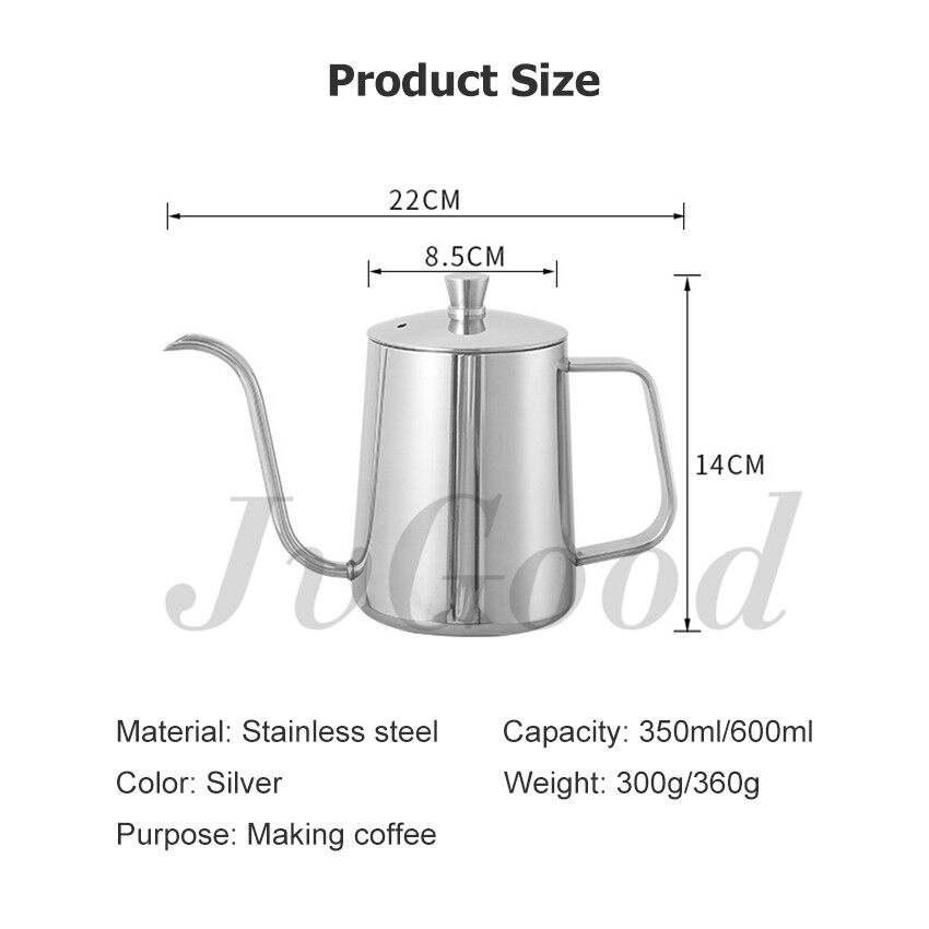 Jvgood Coffee Pots Coffee Maker Long-mouthed Hand-made Coffee Pots ...