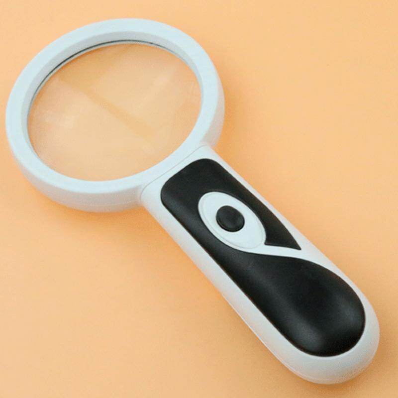 Large Magnifying Glass with Light 3X Lens with 20X Zoom - 3 Inch ...