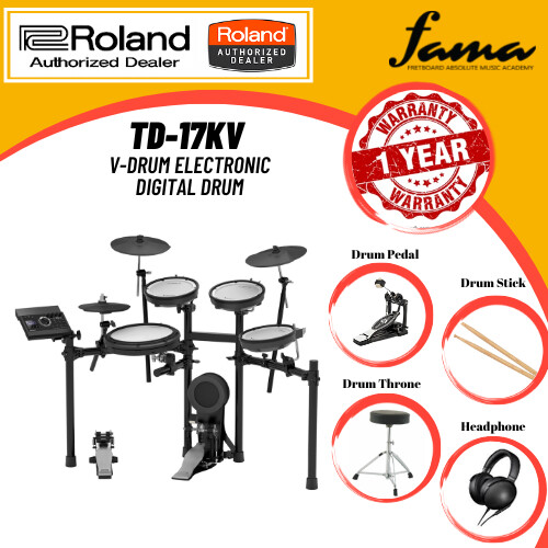 [FAMA] Roland TD-17KV V-Drums V Drum Electronic Digital Drum With ...