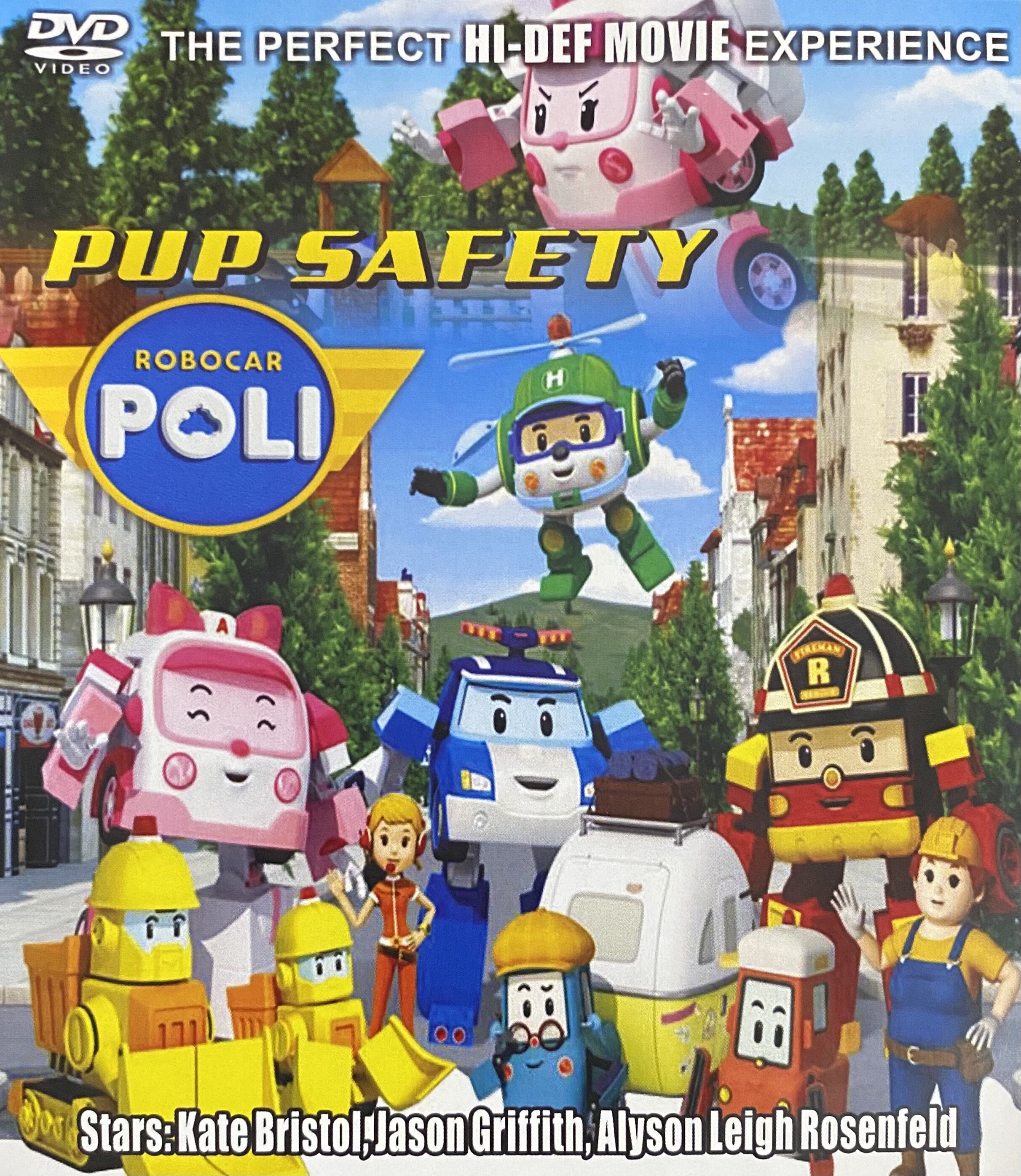 DVD English Cartoon Movie Robocar Poli Pup Safety - Movieland682786 ...