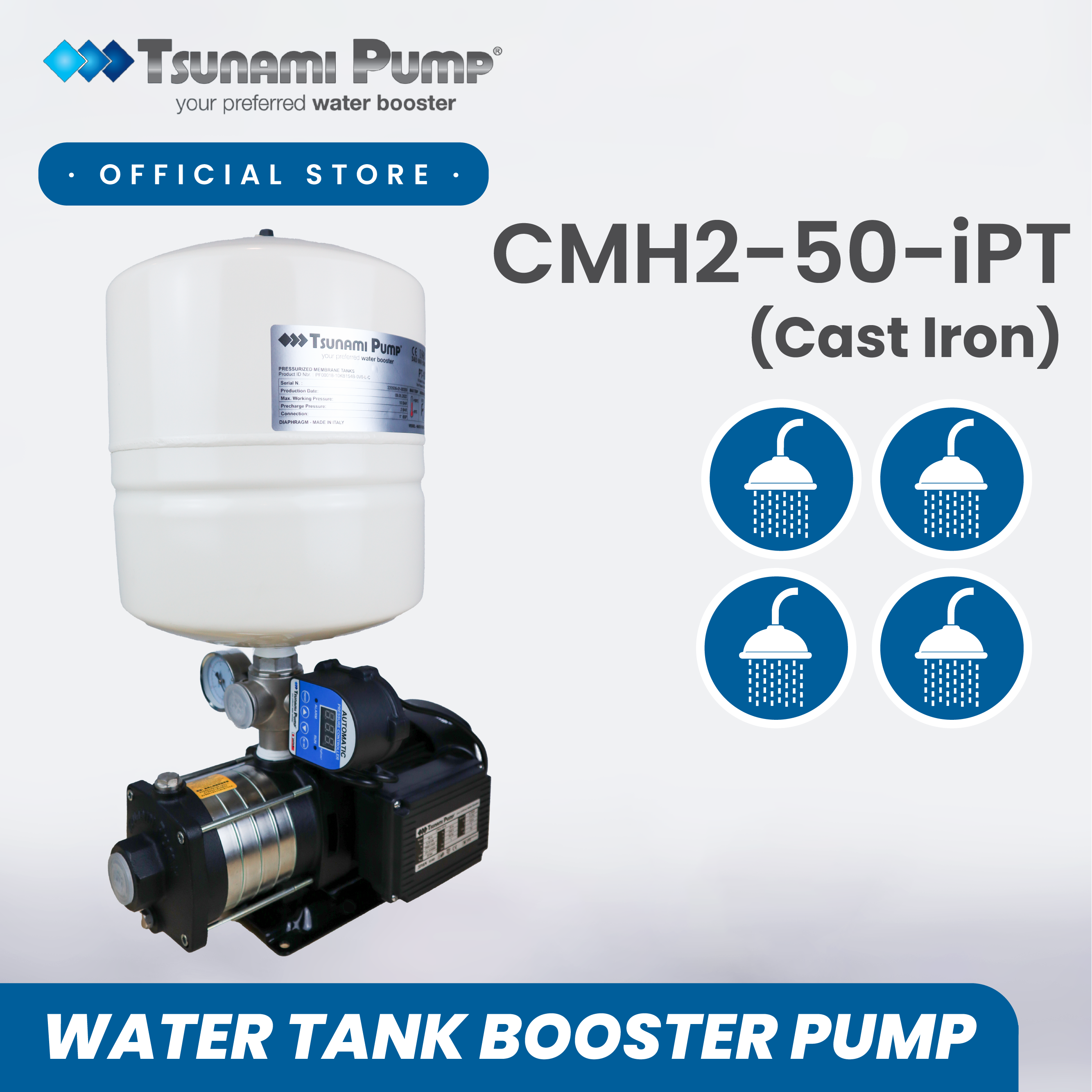 Tsunami Pump CMH2-50-iPT | Lazada
