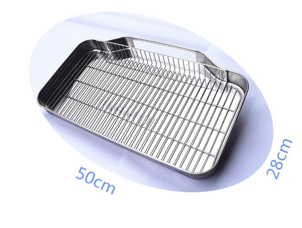 Deep Fryer Side Tray Ayam Gunting *Stainless Steel * | Lazada