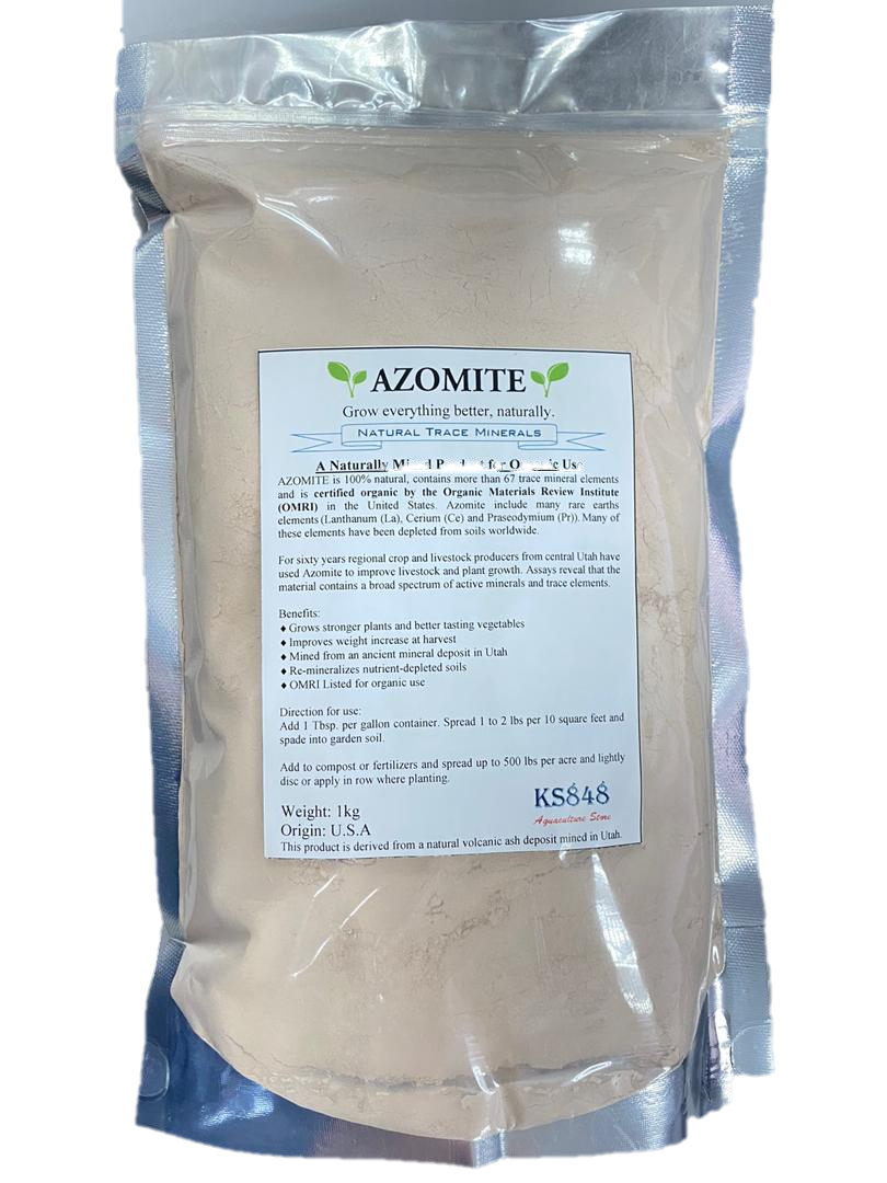 1KG AZOMITE is a uniquely Natural Minerals/ Best Organic Fertilizers ...