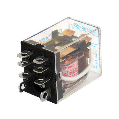 Jqx-13f Ac 220V ขดลวด8ขา Dpdt รีเลย์10a 240vac 28vdc Xybyp - Echo Trading Shop - ThaiPick
