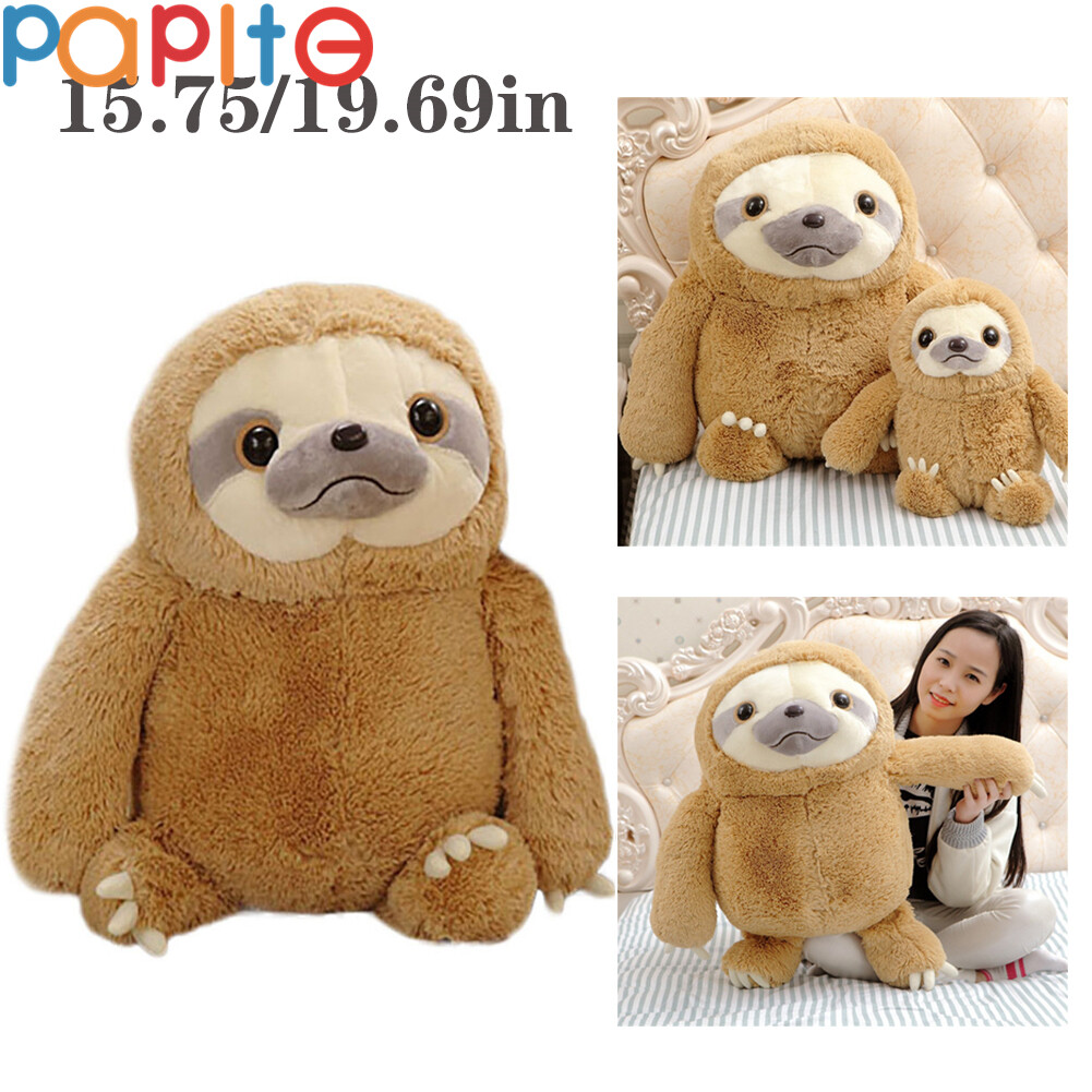 Papit【จัดส่งฟรี】สัตว์จำลองตุ๊กตาแฮนด์เมดเฉื่อยชาของเล่นเด็กตุ๊กตาสำหรับ ...