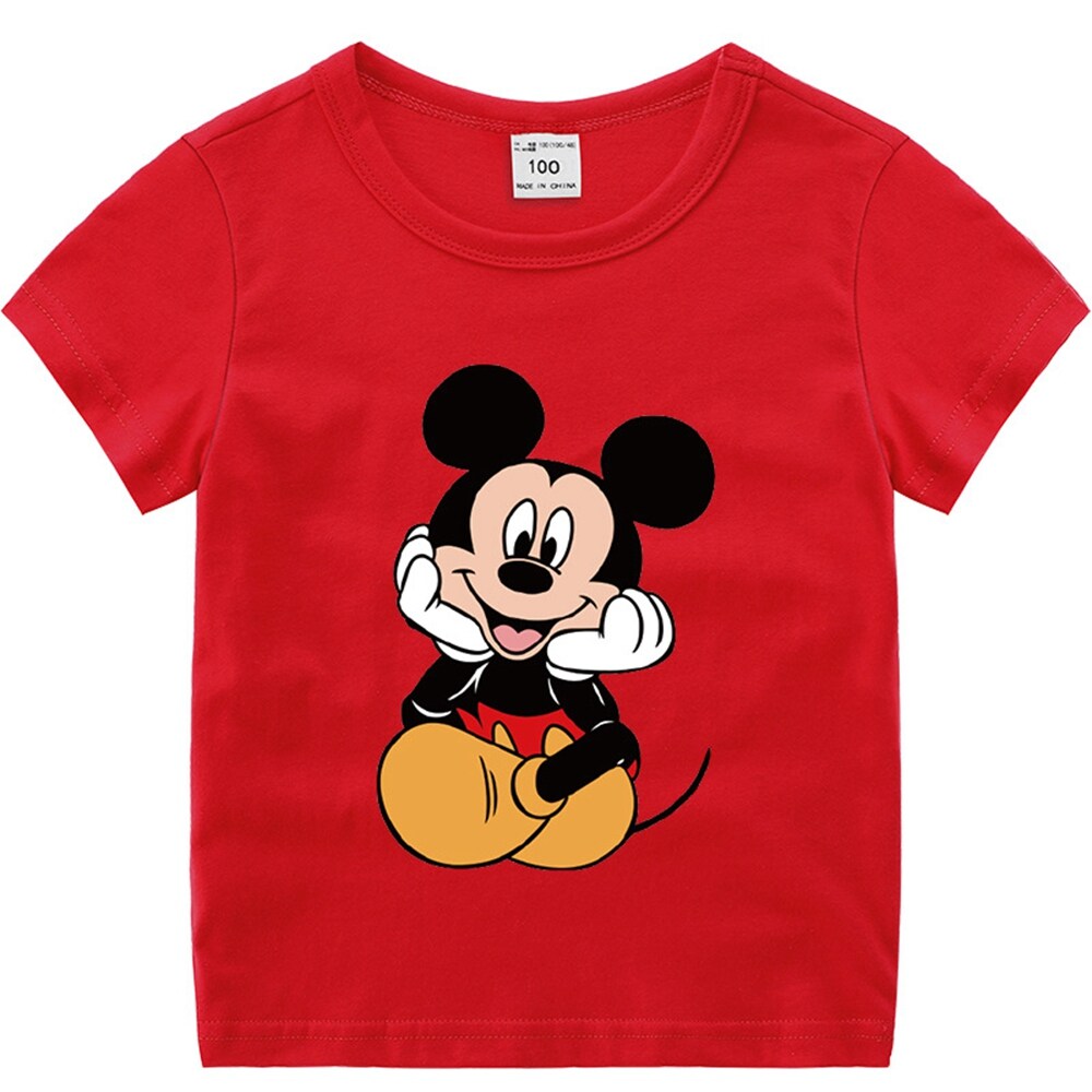 Mickey Mouse clothing t shirt for Kids Girls newborn baby Birthday ...
