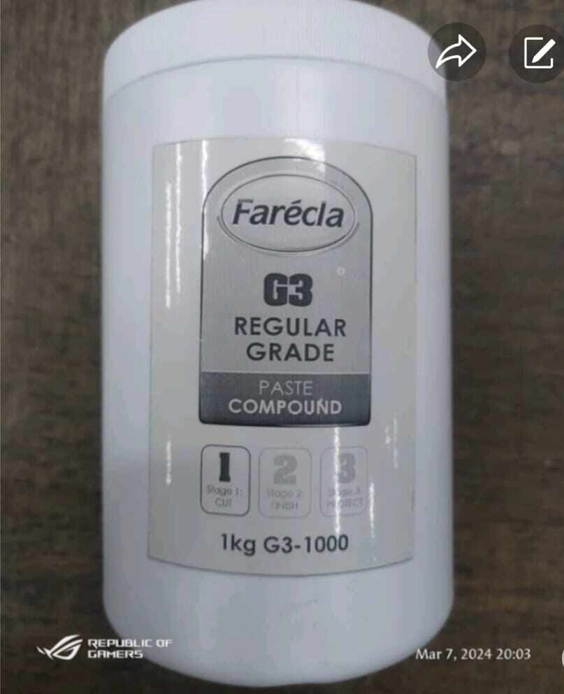 FARECLA G3 Regular Grade Paste Compound Car Polish Compound / Car Care ...
