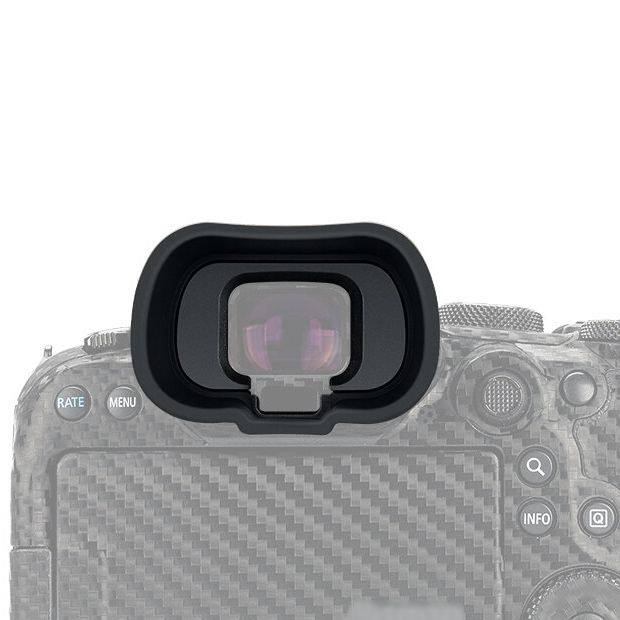 KIWIFOTOS Long Camera Eyecup For Canon EOS R10 R8 R7 R6 R5 R5C RP ...