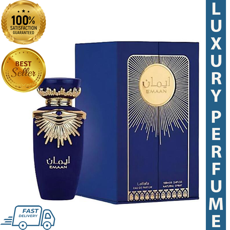 Lattafa Emaan EDP Spray Perfume 100ML Original Fragrance | Lazada