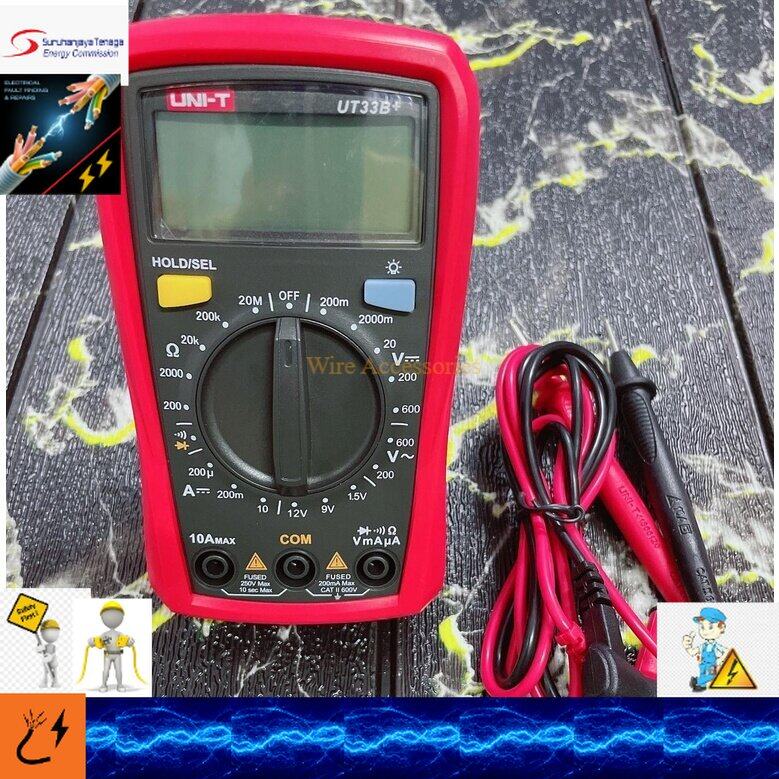 [Wireman Tools] repair wiring multimeter checking amps / ac voltage ...