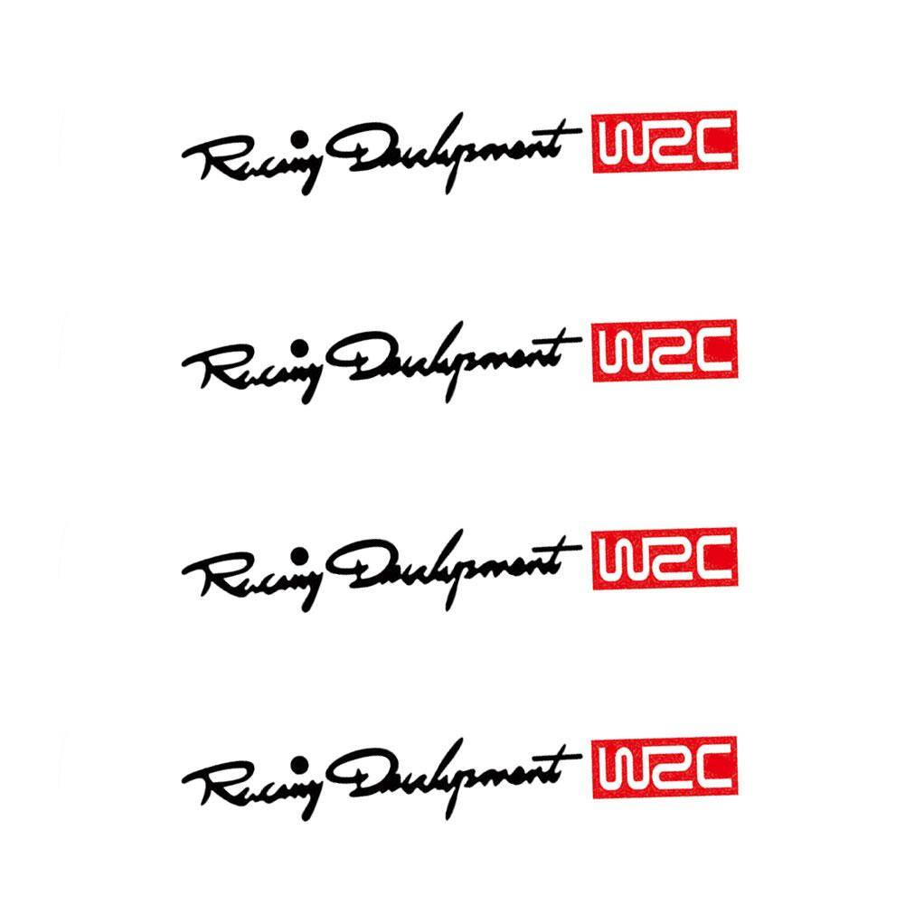 chaotui45441® 4Pcs WRC Door Handle Stickers Decal Rally Car for Toyota ...