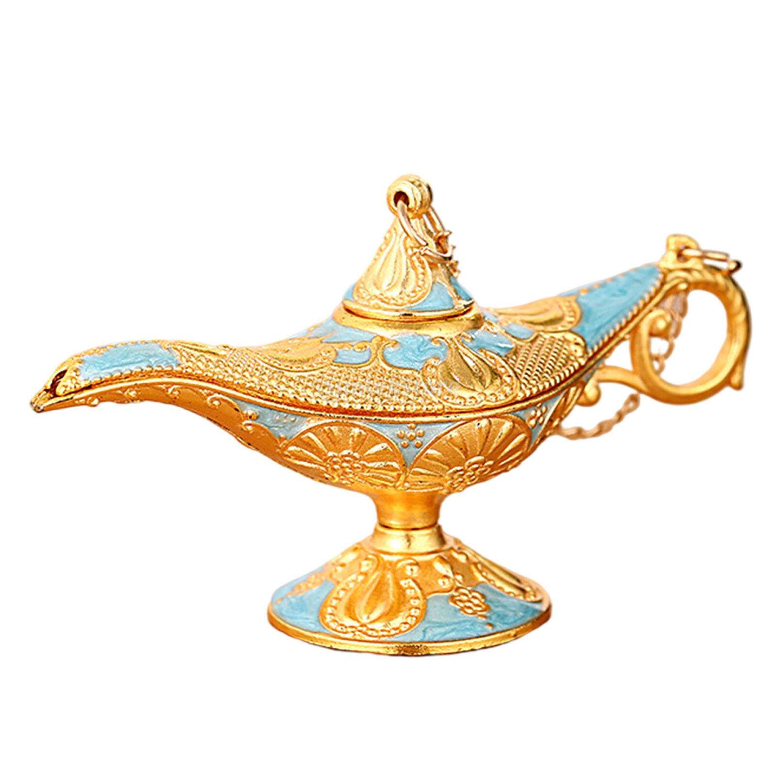 Focheni Aladdin Lamp Genie Costume Light Art Craft Classic Luxury ...