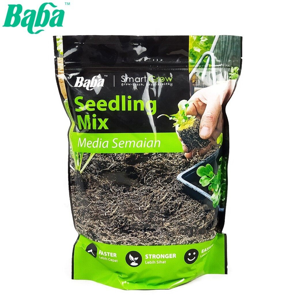 Baba Seedling Soil 3L - For Faster, Stronger Seed Growth [Freshly ...