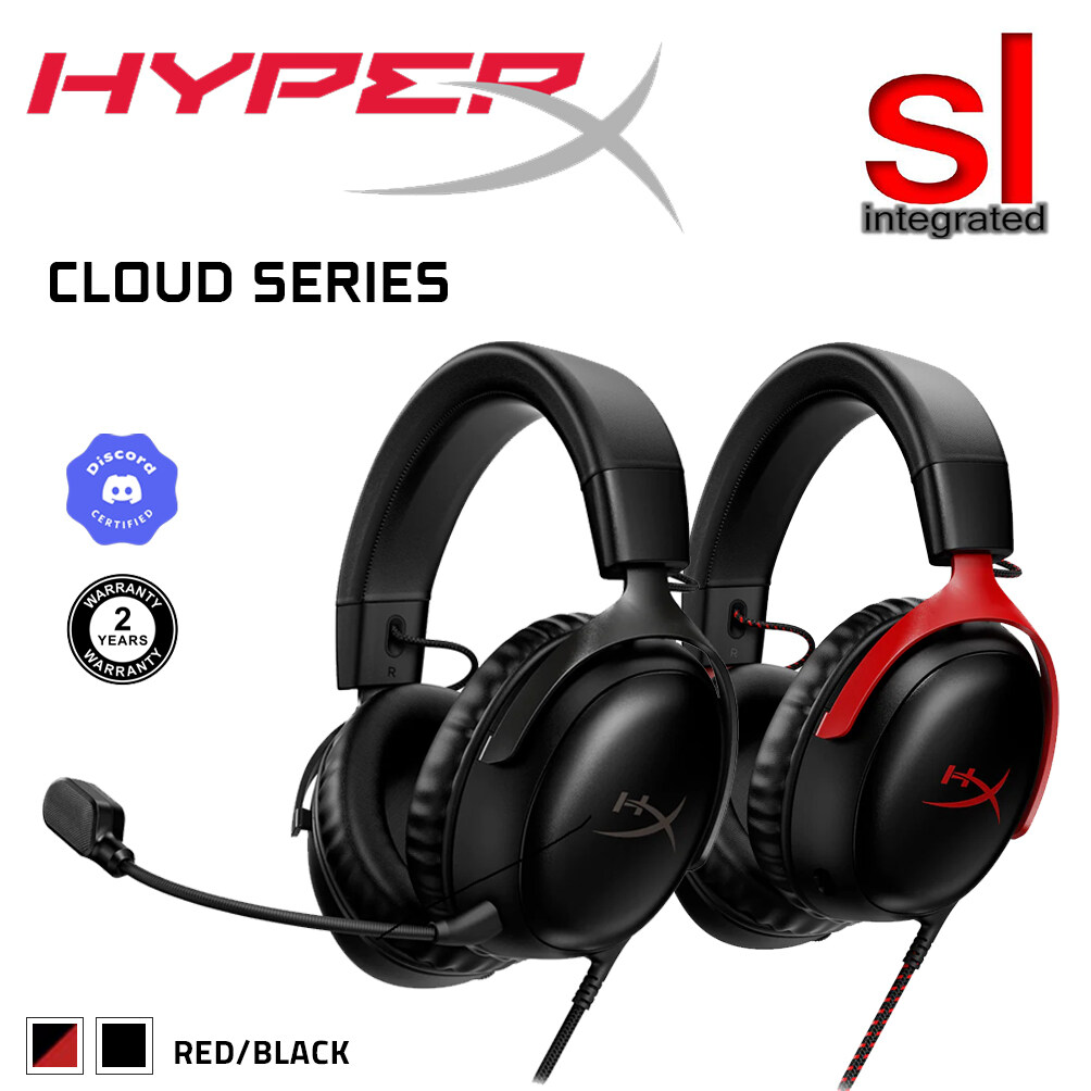 HyperX Cloud Series Virtual 7.1 Surround Sound Gaming Headset - Cloud ...
