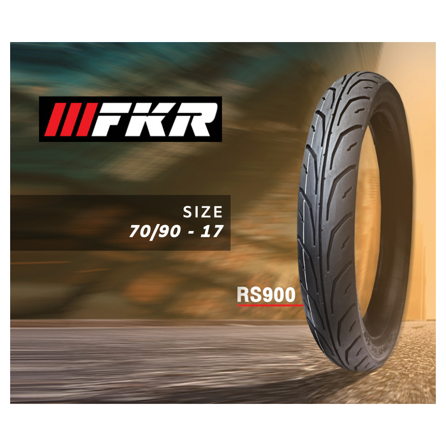 TUBELESS TYRE FKR RS900 - YAMAHA Y15ZR HONDA RS150 BENELLI RFS150 SYM ...