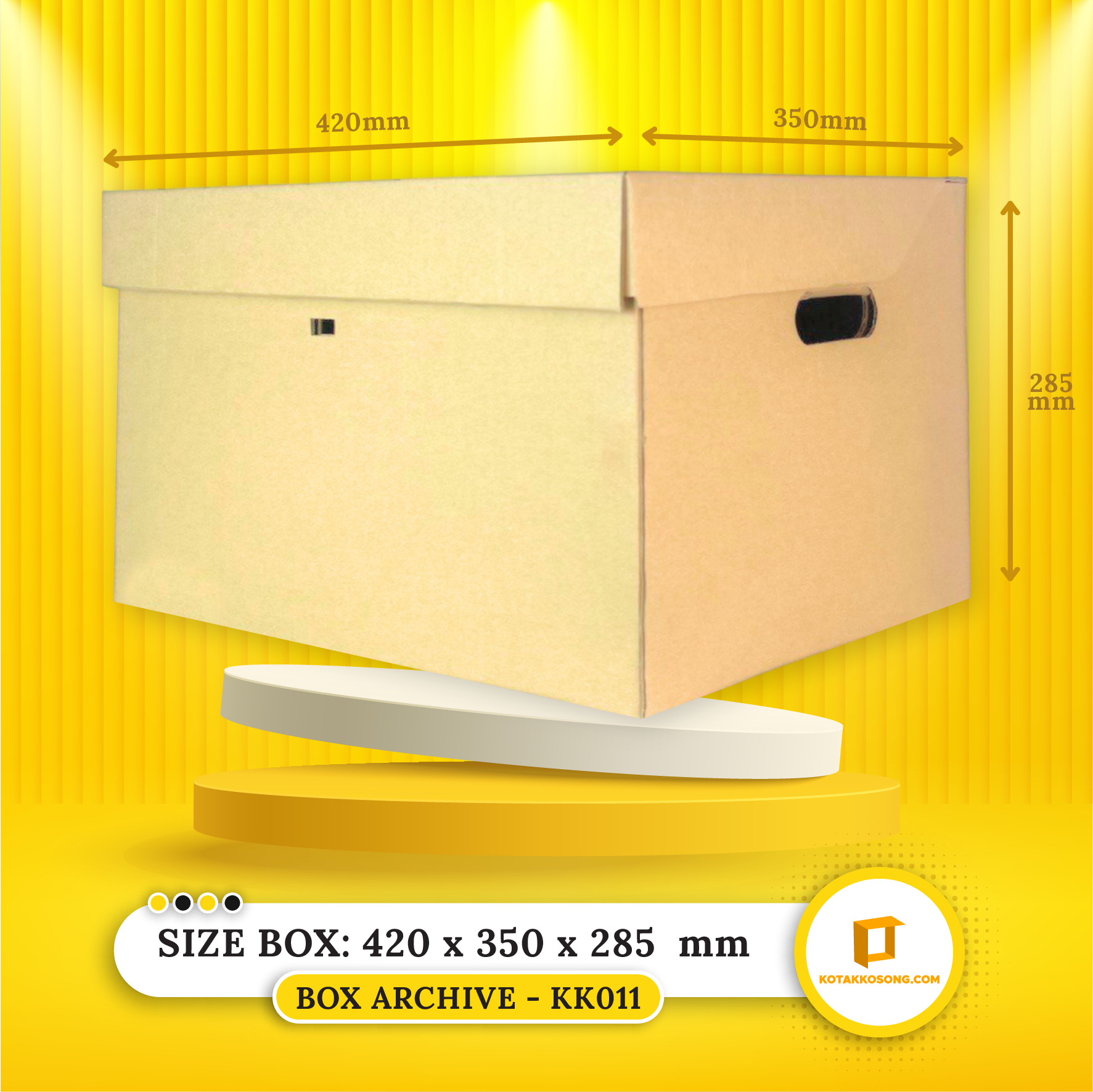 KK011 - Kotak File Packaging Box Carton Box Packing Box Paper Boxes ...