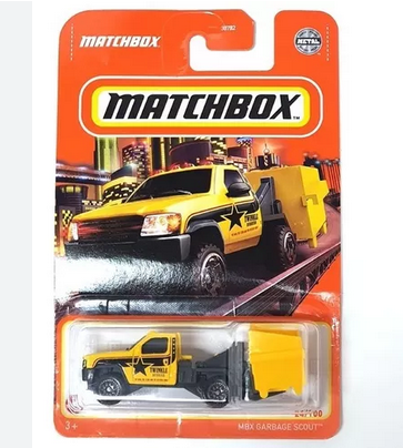 Matchbox MBX Garbage Scout 2022 | Lazada