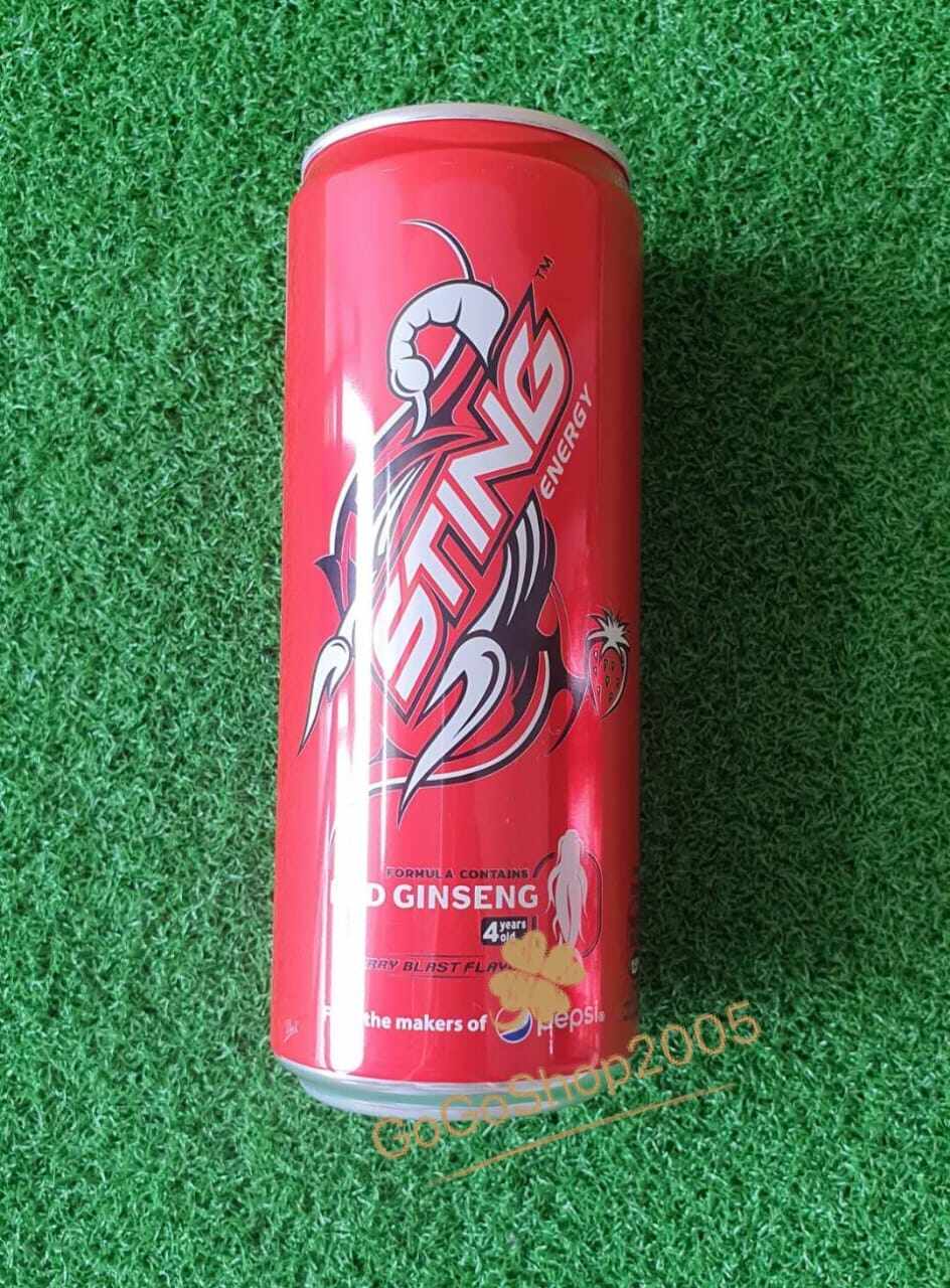 【Vietnam】1 Can Sting Energy Drink Strawberry Flavor (320 ml) - Nuoc ...