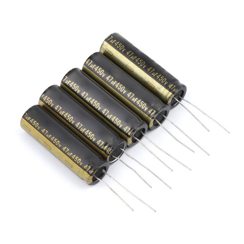 【lowest price】5pcs 450V 47UF Aluminum Electrolytic Capacitors For LCD ...
