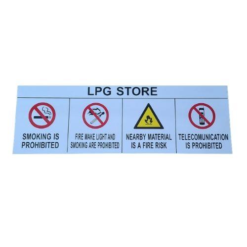 COMET LPG Signboard Vertical / Horizontal | Lazada