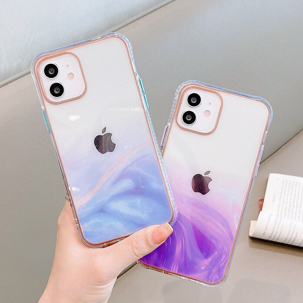HOCE Luxury Marble Soft Phone Cases For iPhone 12 Pro Max iPhone 11 Pro ...