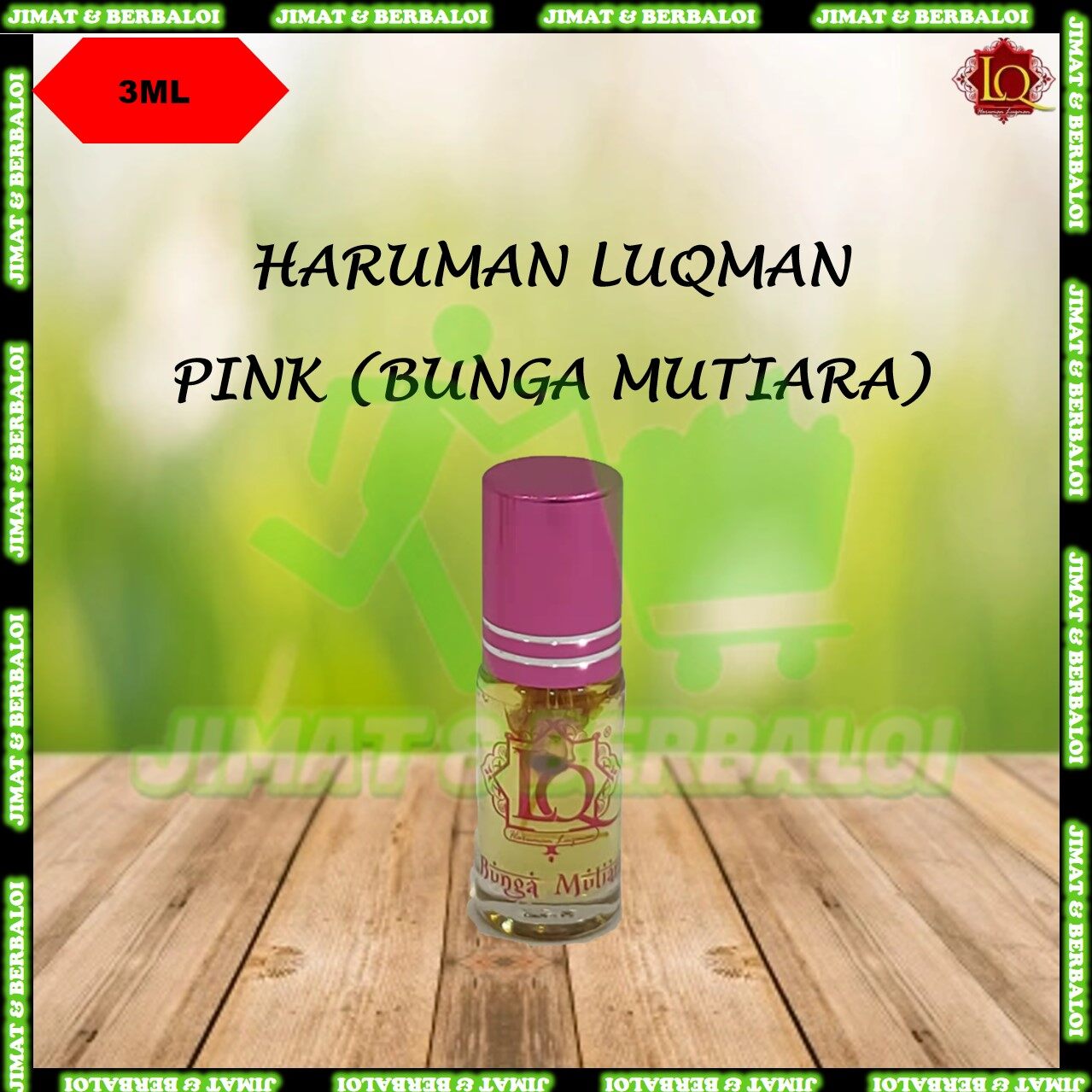 HARUMAN LUQMAN LQ Minyak Wangi (3ml) | Lazada