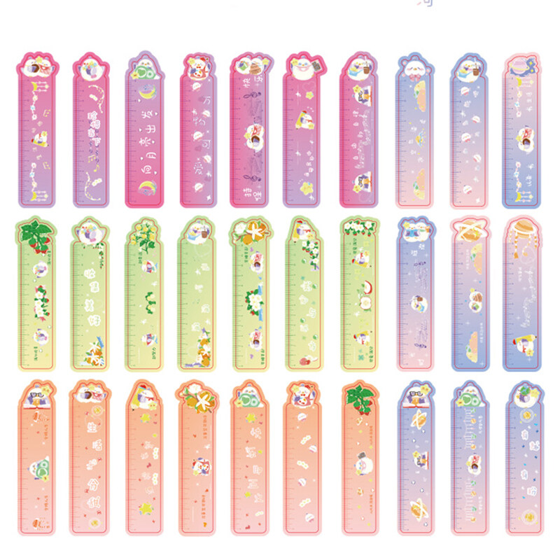 DUKEEN 30 Pcs/Box Cute Animal Farm Paper Bookmark for Book Holder ...