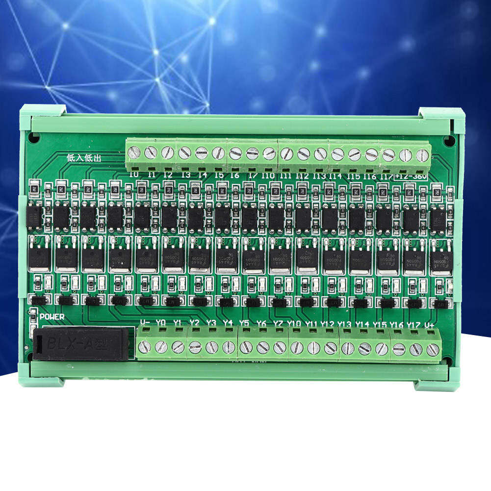 16-Channel Plc Amplifier Board Isolation Relay Board Input NPN Output ...