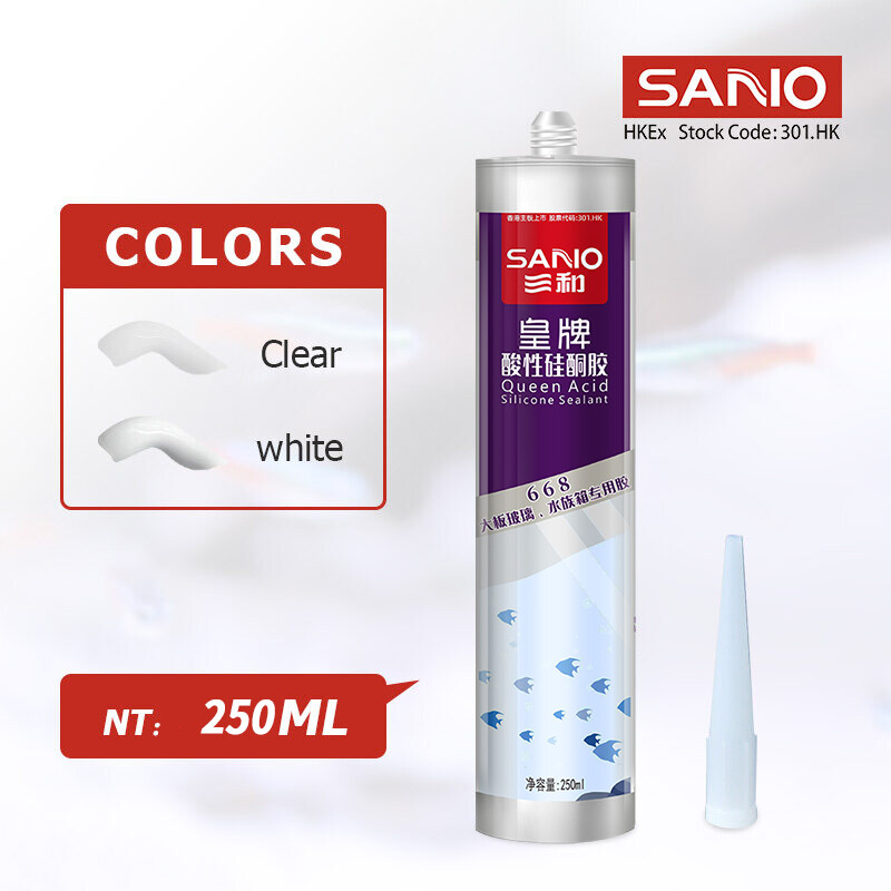SANO TB054 100% silicone Acid Fish tank glue Large Plate Glass Aquarium ...