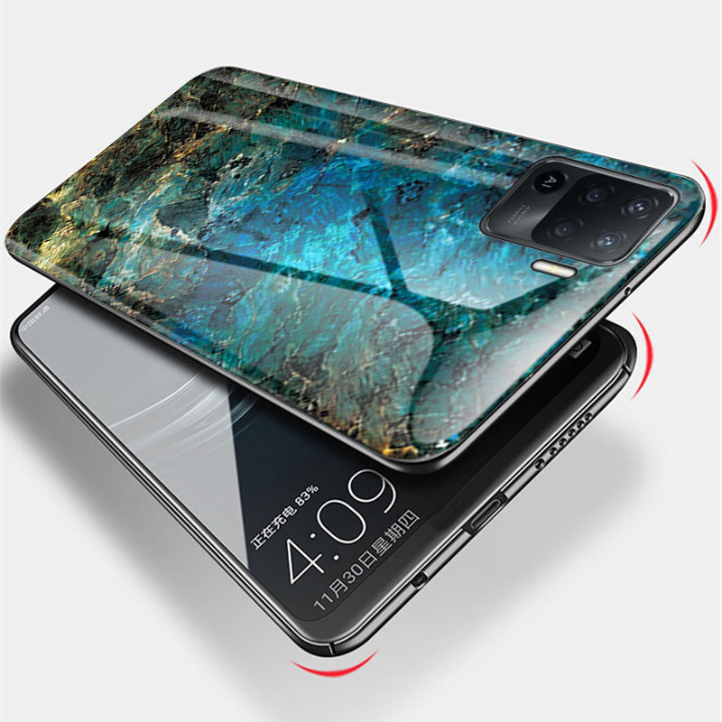 Casing OPPO A94 2021/Reno 5F Phone Case Fashion Luxury Marbling ...