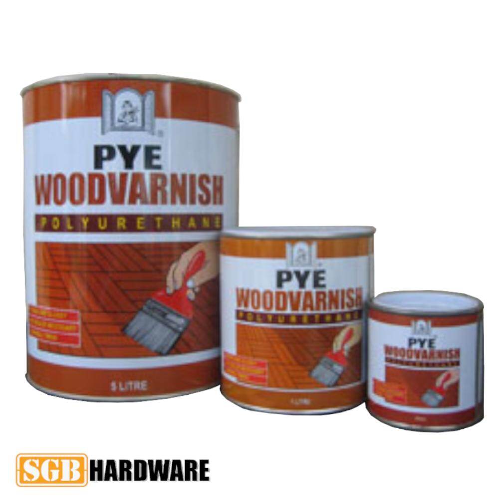 PYE Wood Varnish - Polyurethane Varnish (4L) | Lazada