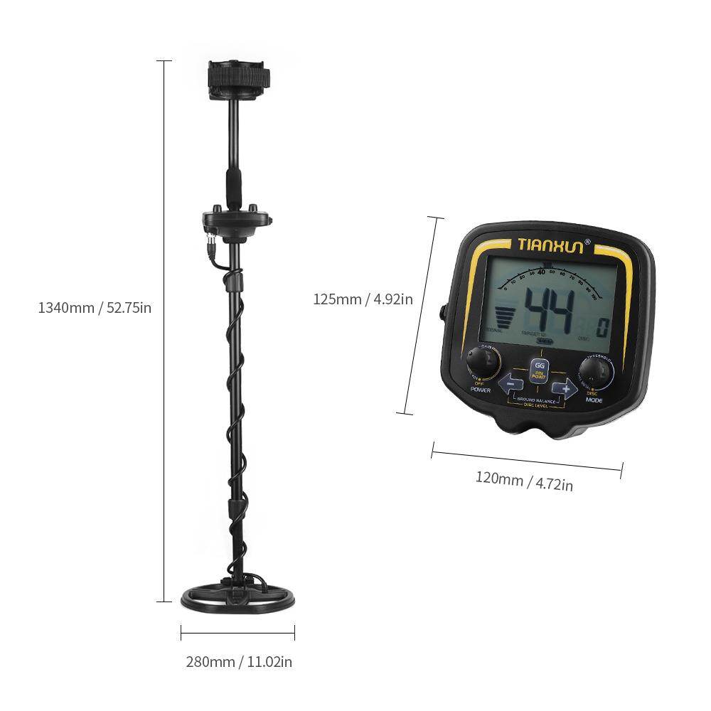 TIANXUN High Sensitivity High Performance Metal Detector Underground ...