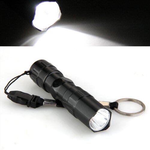 Waterproof 3W LED 200LM Super Bright Mini Flashlight Lamp Torch Camping ...