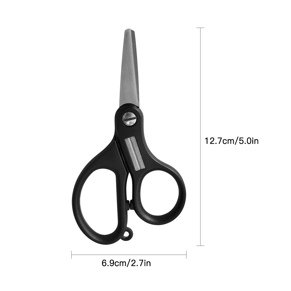 TOMSHOO Fishing Braided Line Scissor Fishing Line Cutter Built-in Hook ...