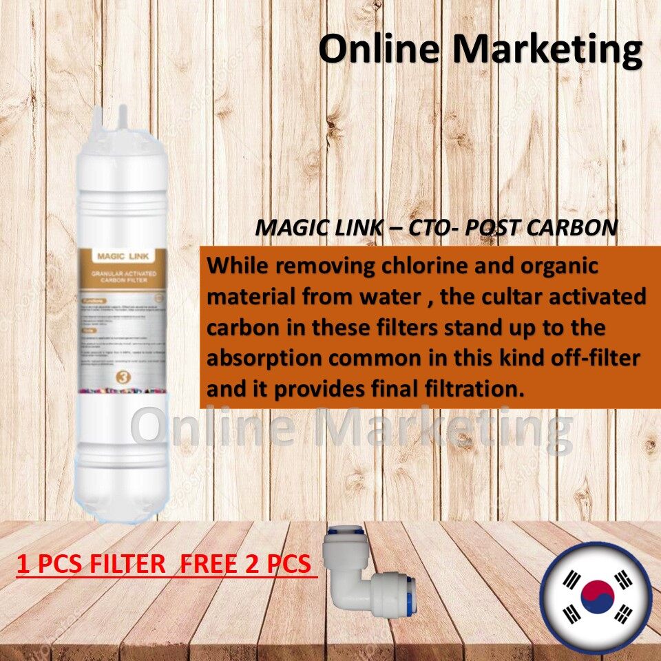 MAGIC LINK KOREA 8" / 10" U TYPE (SEDIMENT, UDF CARBON, CTO ACTIVATED ...