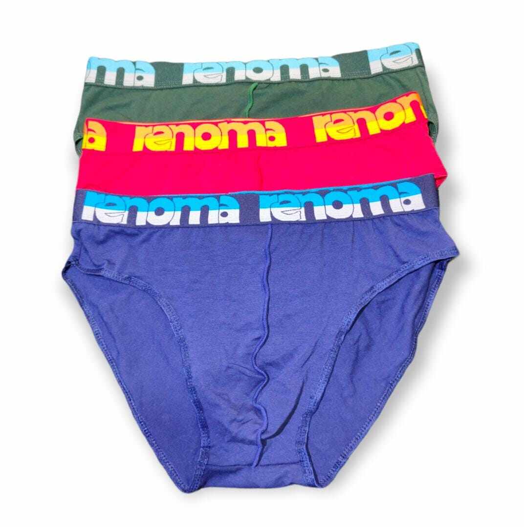 Underwear / Spender / Boxer Renoma 5162 3Pcs In Box Mix Color | Lazada