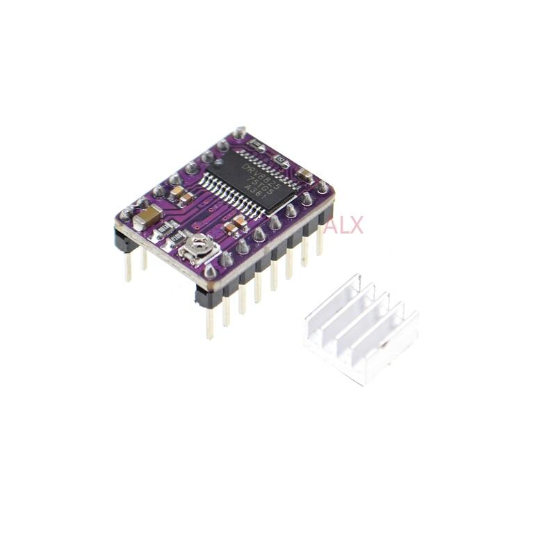 DRV8825 DC Stepper MOTOR DRIVER MODULE board with HeatSink 3D Printers ...