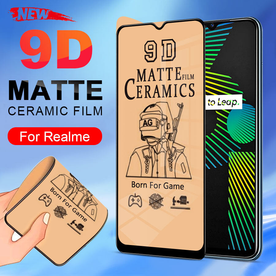 AG ฟิล์มเซรามิคก ระจกนิรภัยนุ่ มสำหรับ Realme V5 7 7i 6 8 8i 9 9i 5 3 Pro 5i 6i C35 C20 C21 C21Y ...