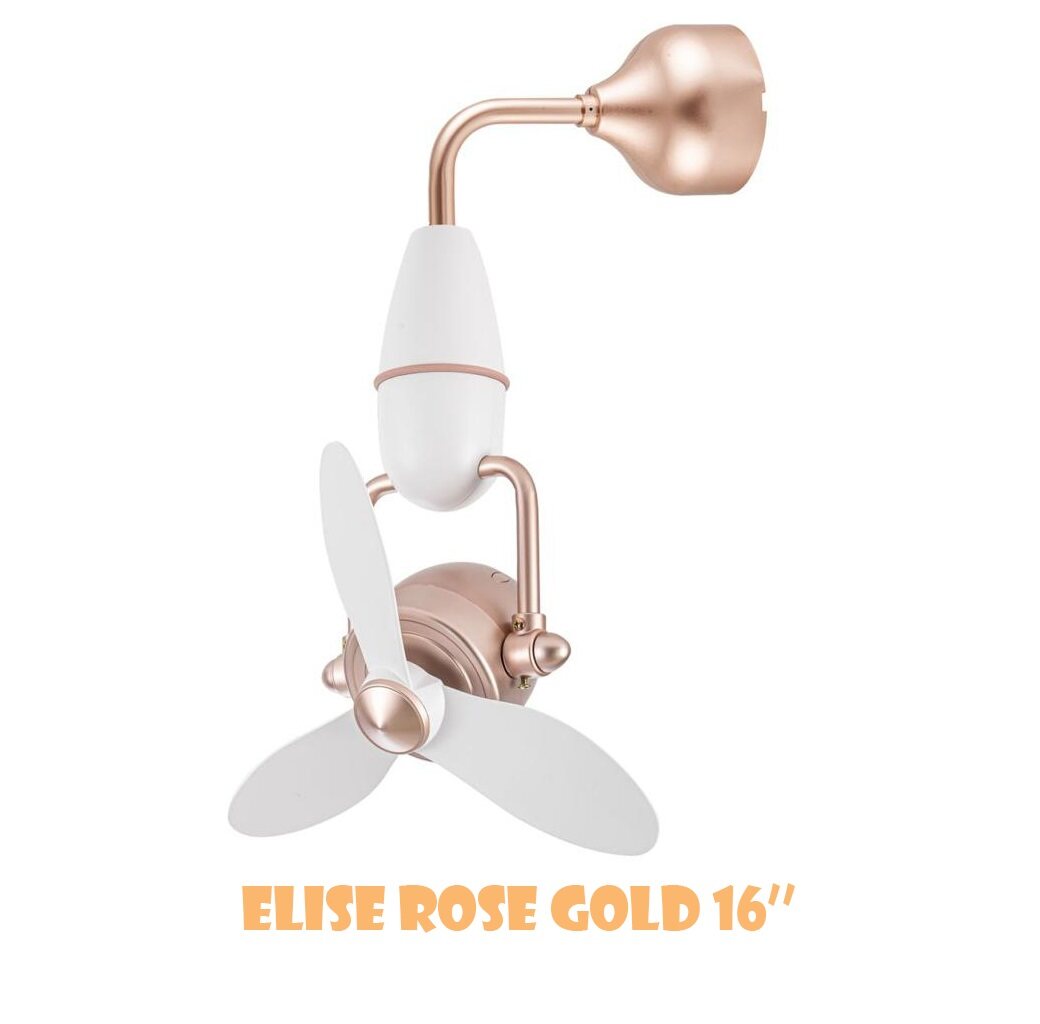 REZO ELISE 16” 3B DC Ceiling & Wall Fan/ Kipas Siling & Dinding 3 ...