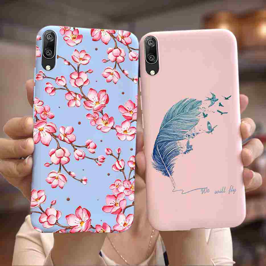 เคสโทรศัพท์พิมพ์ลายลูกกวาดน่ารักบาง,เคสนิ่มสำหรับ Huawei Y7 Pro 2019 ...