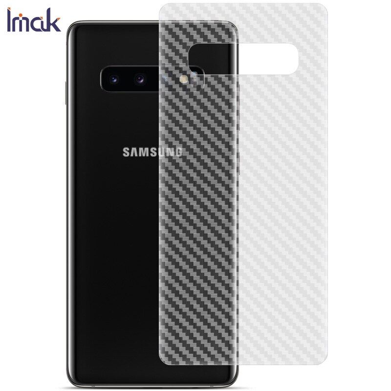 Imak PVC รูปแบบคาร์บอนไฟเบอร์เคสเต็มตัวฟิล์มสำหรับ Samsung Galaxy S10 ...